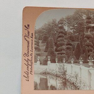 Stereograph | Accents | Antique Stereograph Card Evergreen Terrace Of ...